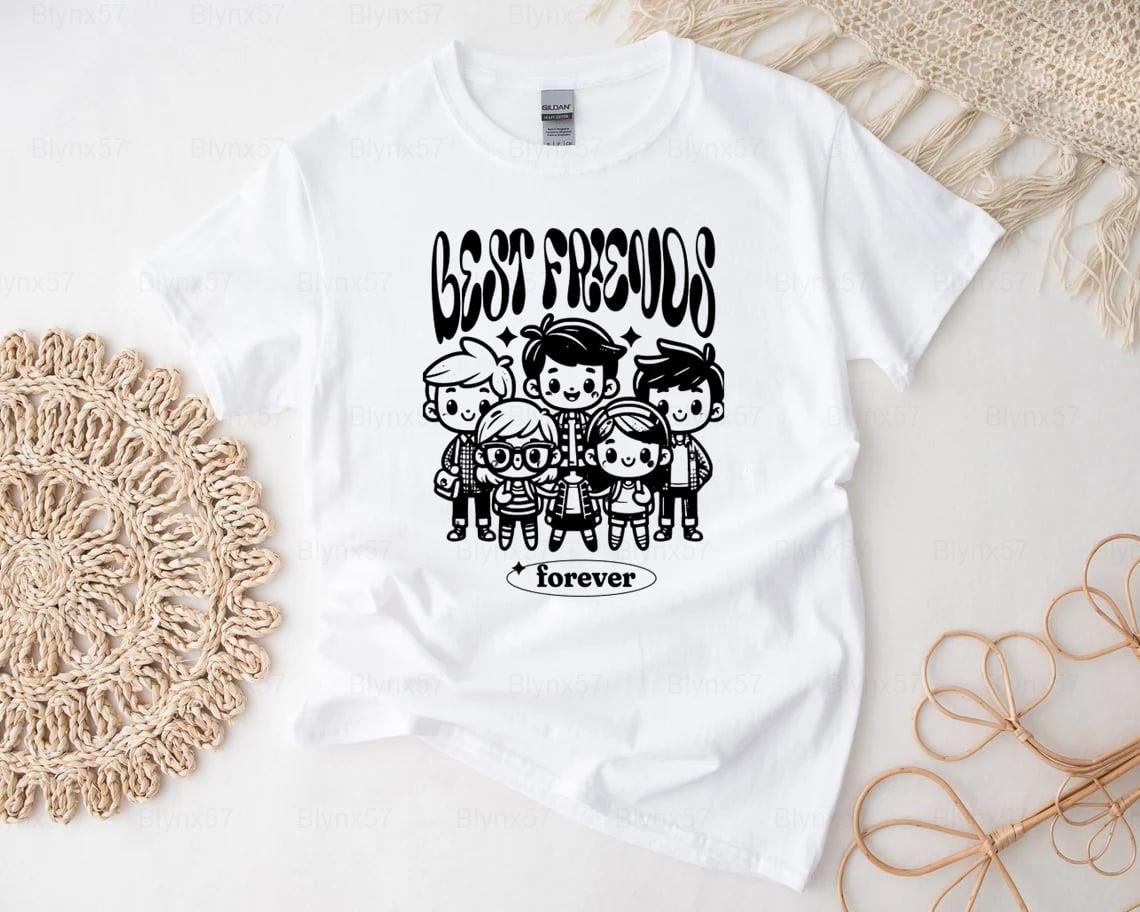 Best Friends Forever T-shirt for Lifelong Loving Besties, for men ...