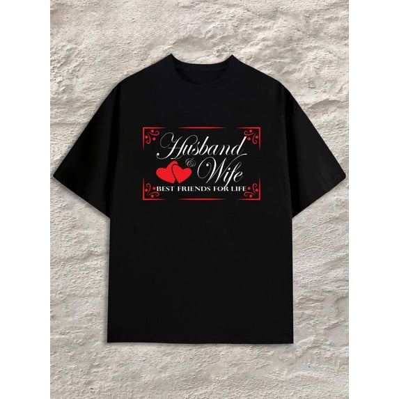 Best Friends For Life for men black spring and summer clothing Unique ...