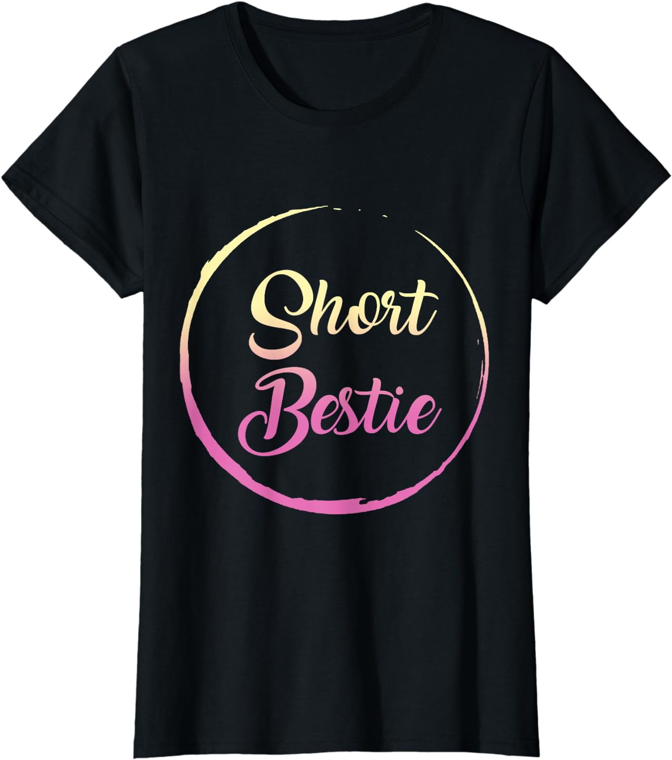 Best Friends Matching Tall Short Bestie Birthday BFF Besties T-Shirt ...