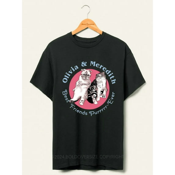 Best Friends Purr Ever Cat Tee - Walmart.com