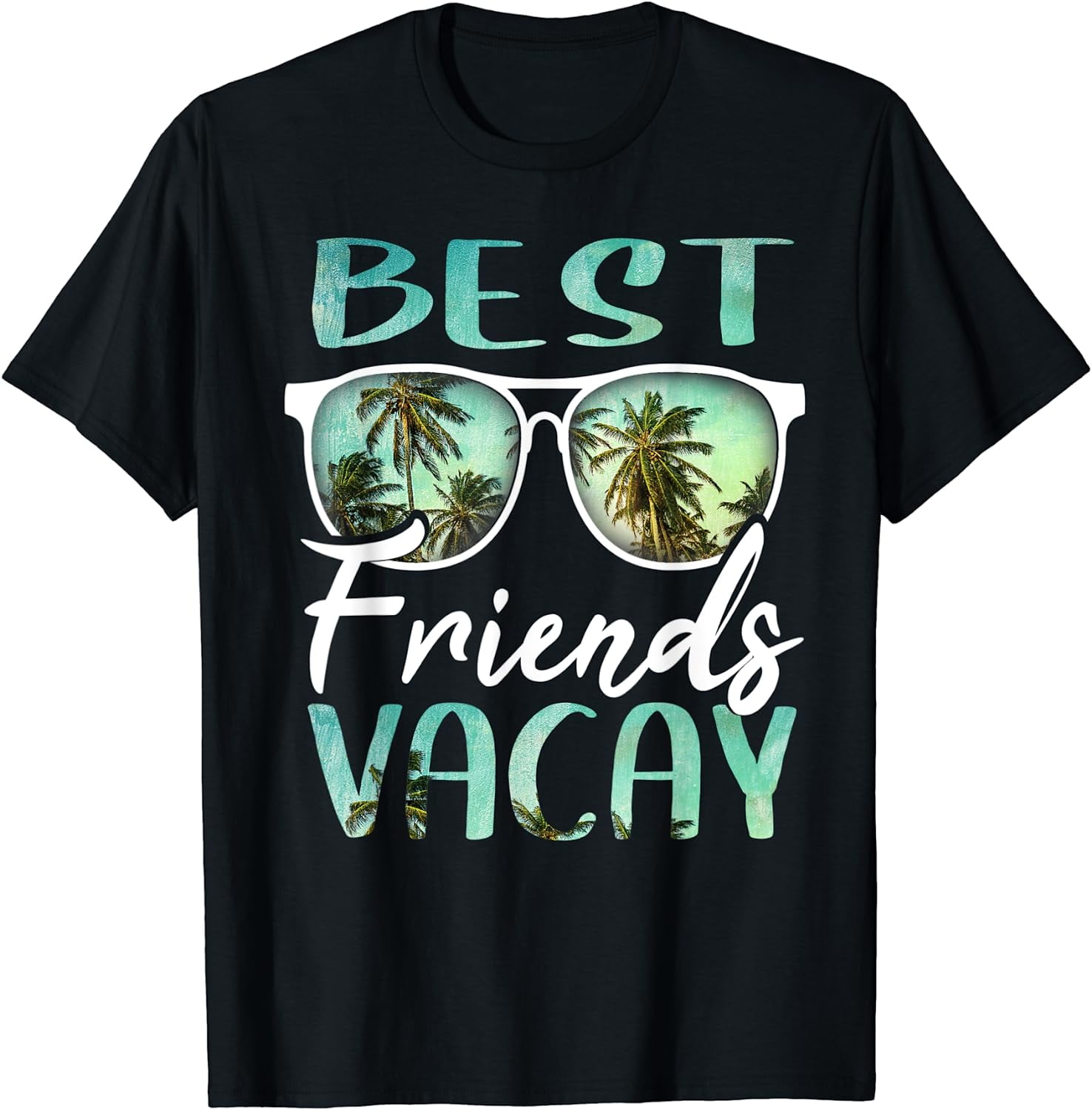 Best Friends Vacay Vacation Squad Group Cruise Drinking Fun T-Shirt ...