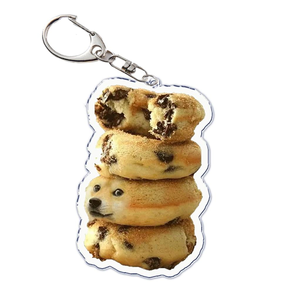 Best-Funny Dog Cat Meme Keychanin Pendant Speechless Hilarious Keychain ...