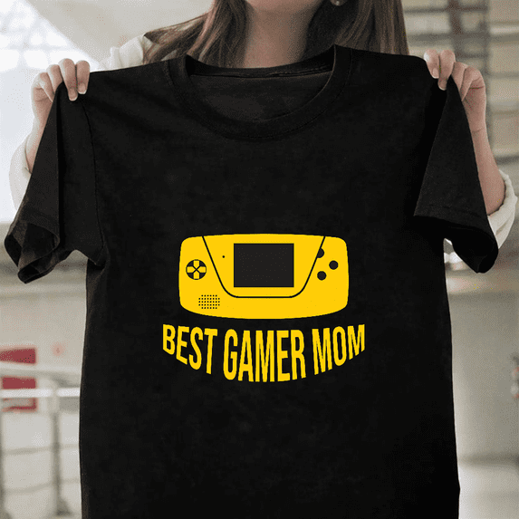 Best Gamer Mom Funny Gaming Theme Video Game Player Mother Unisex T ...