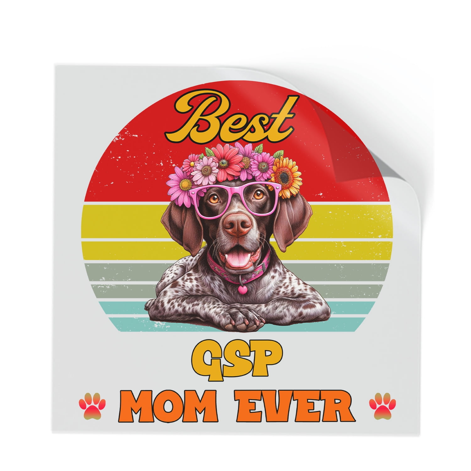 Best German Shorthaired Pointer Mom Ever Happy Mother's Day Cutout ...