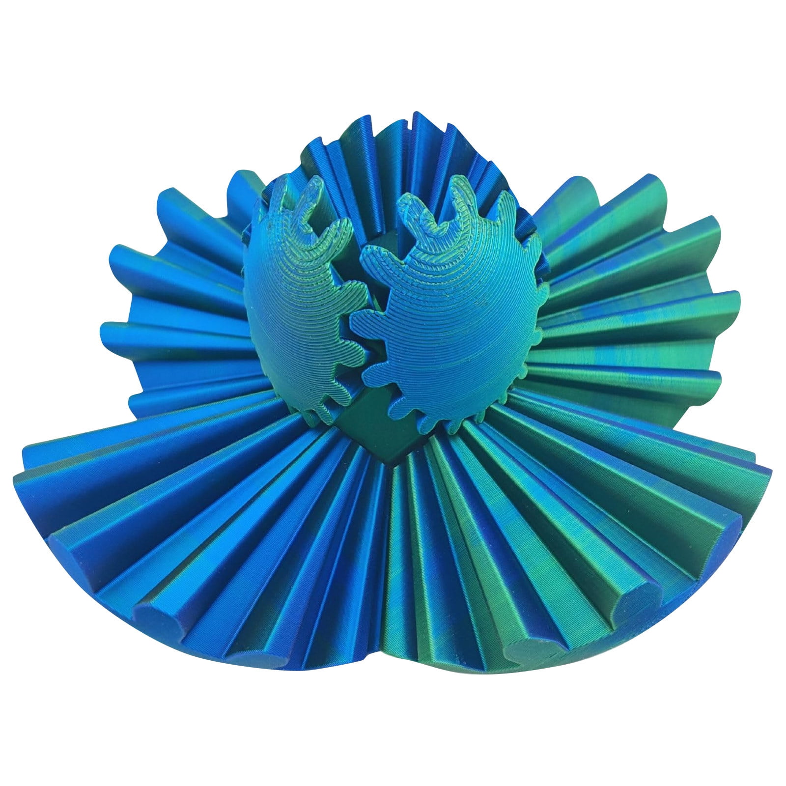 Best Gift, Fidget Sphere Toys, 3D Printed, 2024 New Gear Ball-3D ...