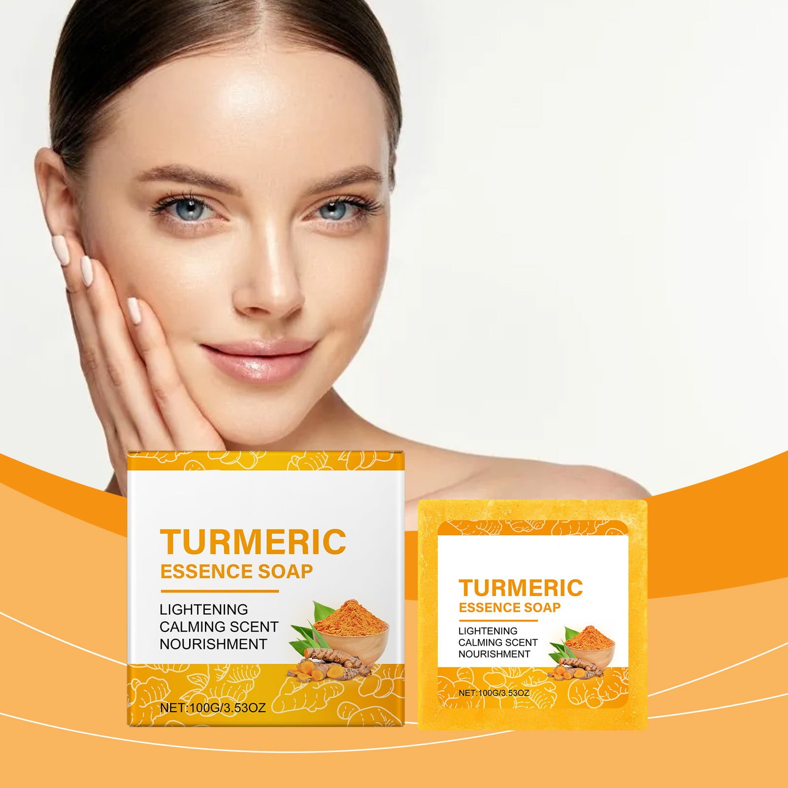 Best Gift for Girlfriend! Turmeric Soap Bar, Intensive Itching Spray, Antifungal Treatment ...