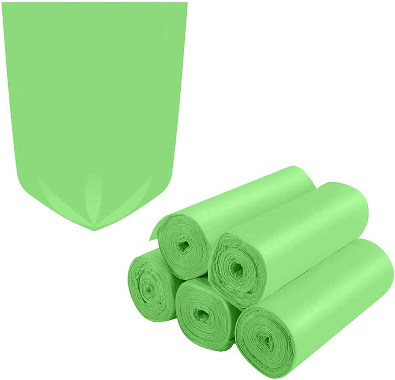 Best Gift! Small Black Trash Bags,100 Counts Thicken Value Pack 4 ...