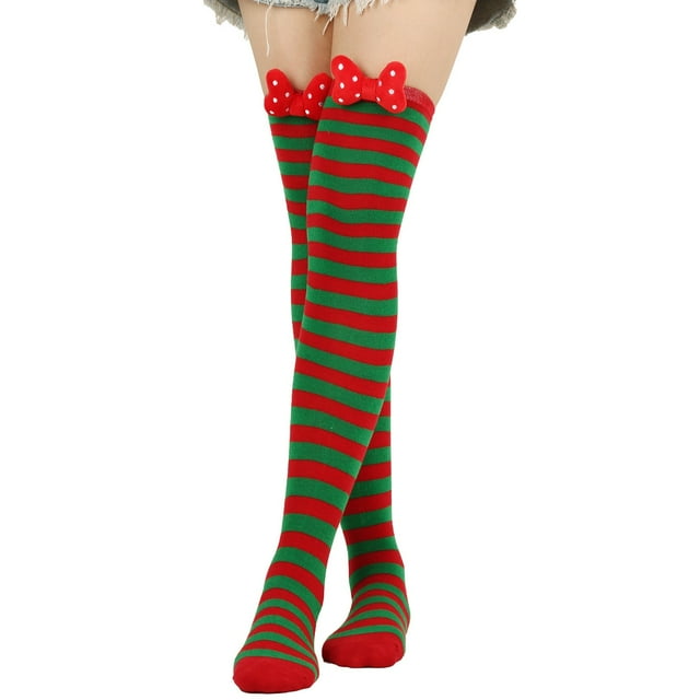 Best Gift for Women Women's Thigh High Socks Long Knee High Socks Cute ...