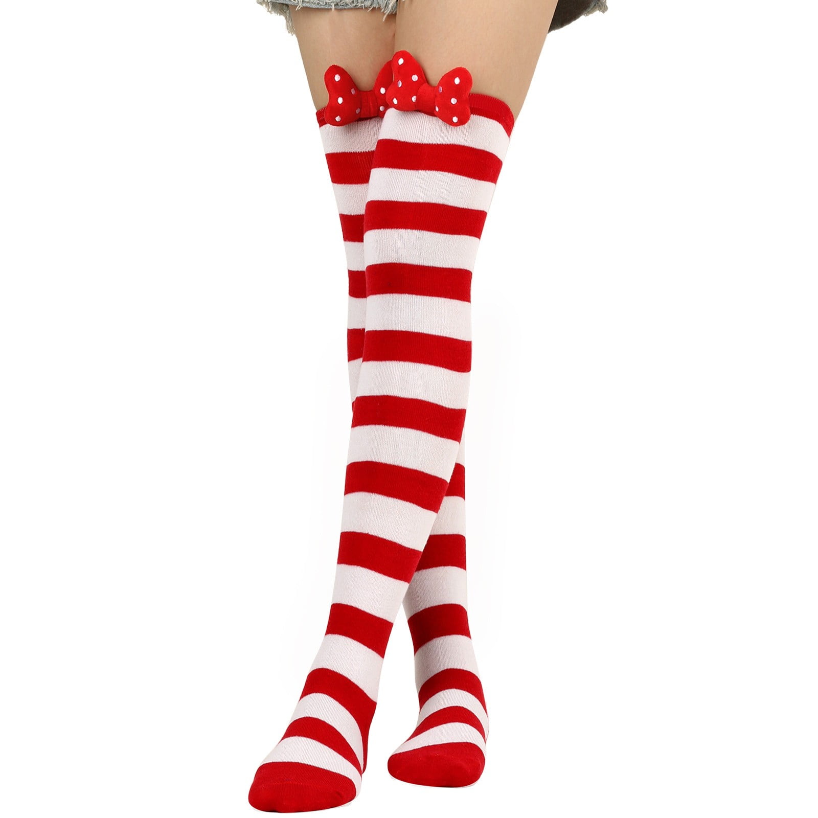 Best Gift for Women Women's Thigh High Socks Long Knee High Socks Cute ...