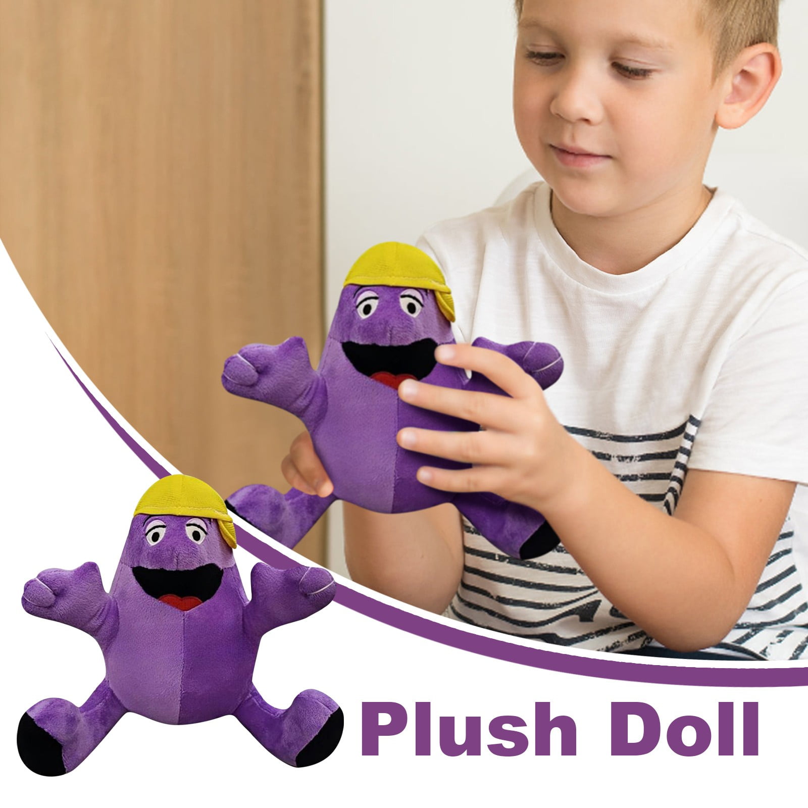 Best Gifts, Plush Toy, Stuffed Toy, Grimace Shake, Grimace, Grimace ...