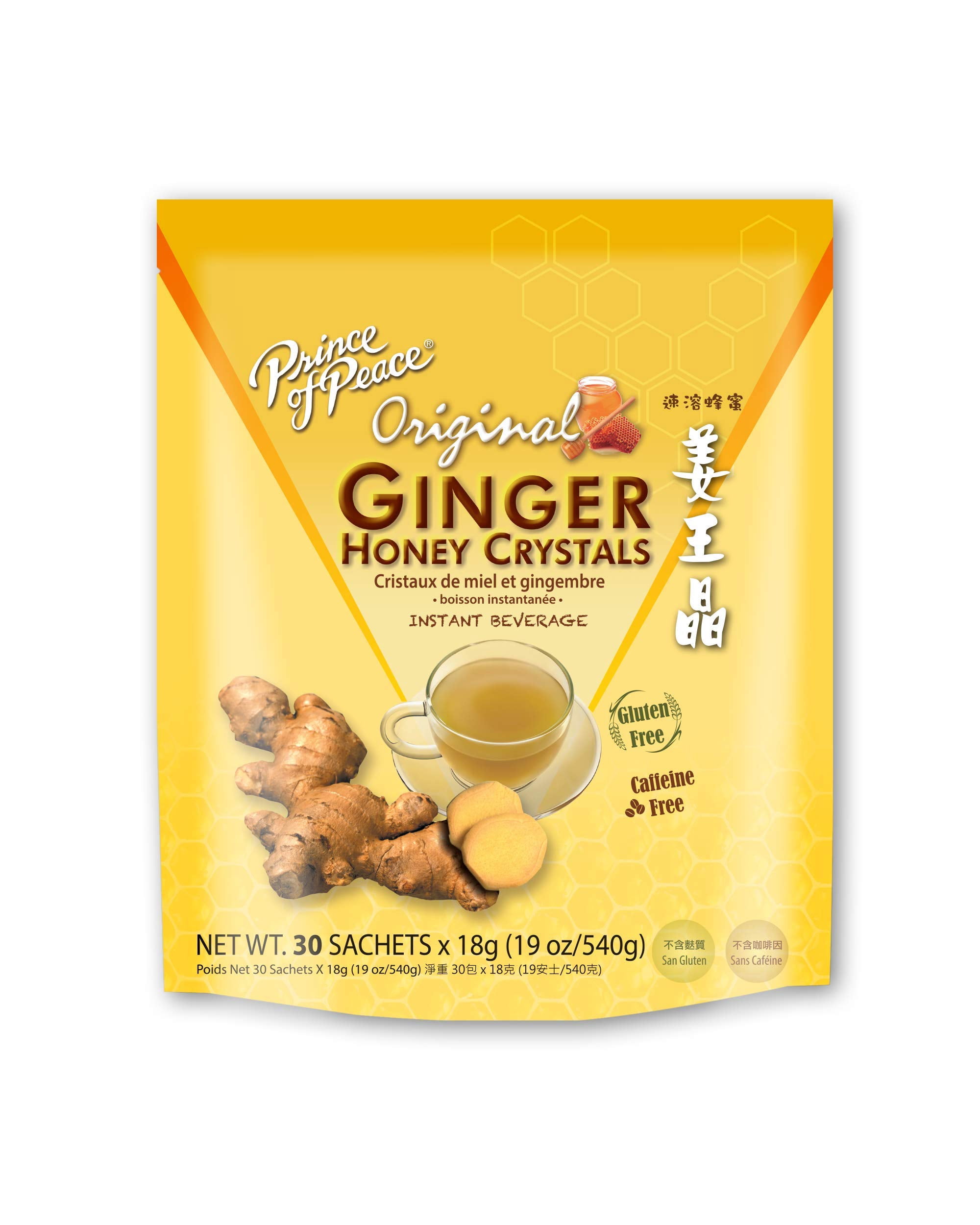 Best Ginger Tea with Honey Crystals 30 bags - Walmart.com