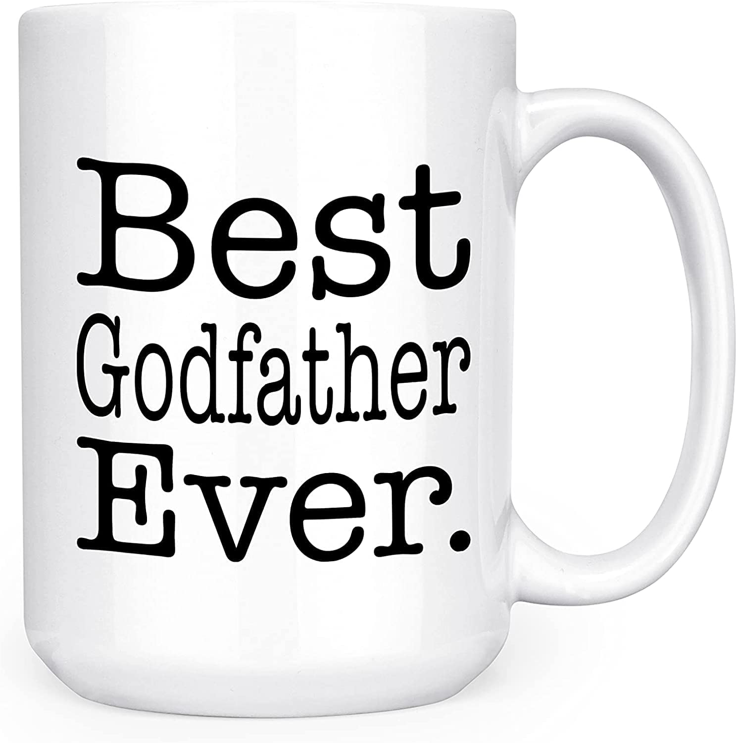 Best Godparents Godmother Godfather Ever 15oz Double-Sided Coffee Tea ...
