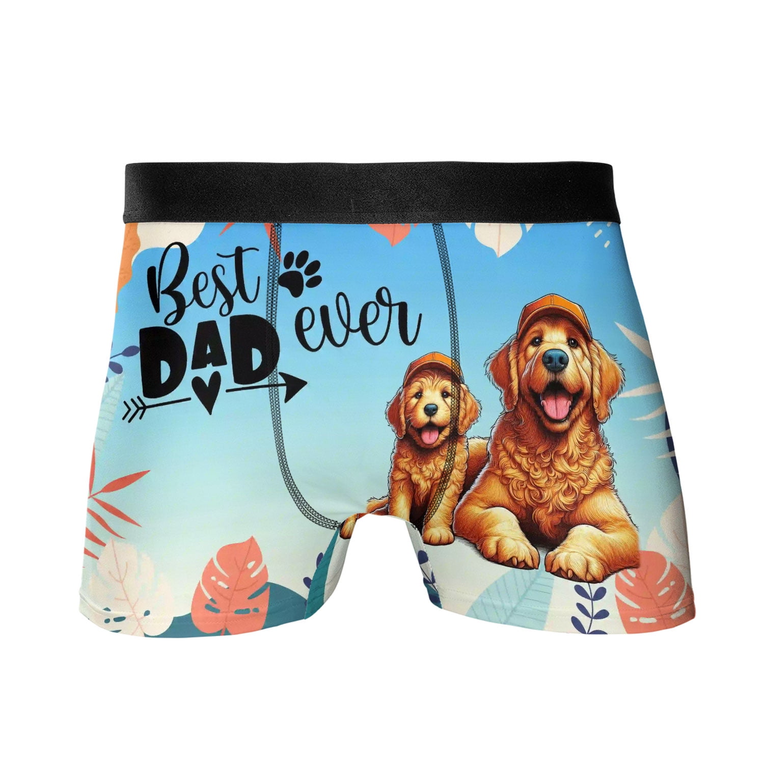 Best Goldendoodle Dad Ever Happy Father's Day All Over Print Boxer ...