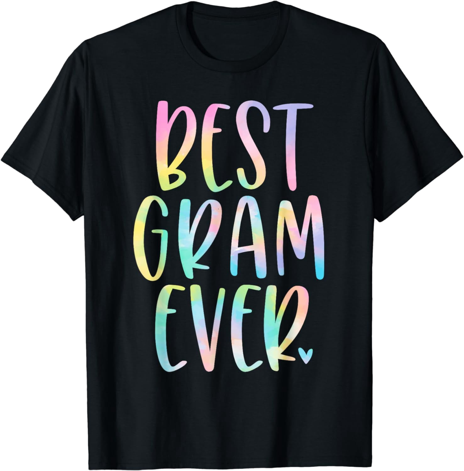 Best Gram Ever Gifts Mother's Day Tie Dye T-Shirt - Walmart.com