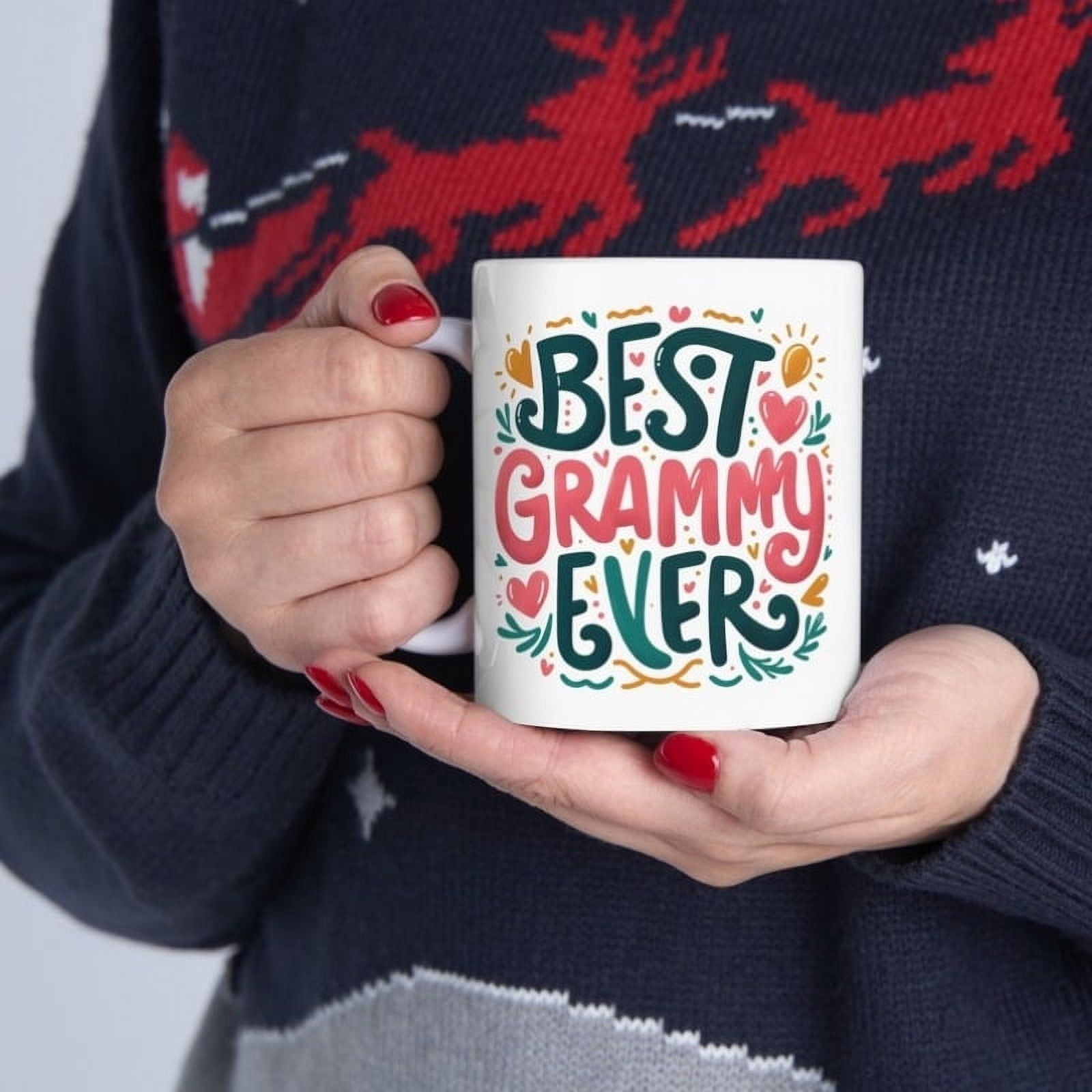 Best Grammy Ever" 11oz Ceramic Coffee Mug - Perfect Mother's Day ...