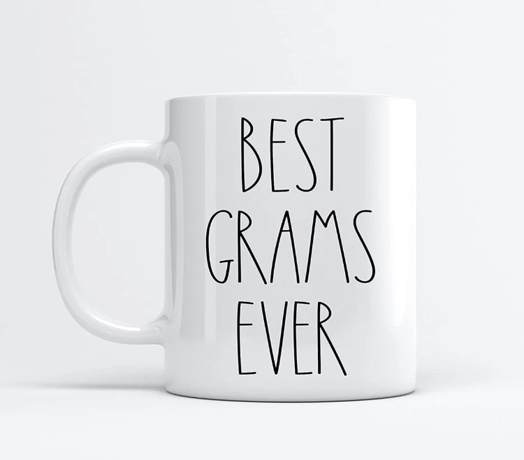 Best Grams Ever Coffee Mug Cute Adorable Gift mothers Day Funny Coffee ...