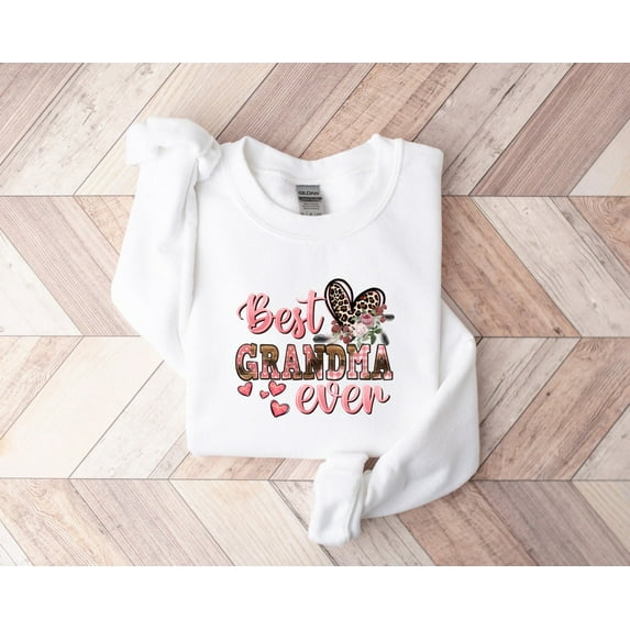 Best Grandma Ever Shirt, Grandma Shirt, Nana Shirt, Pregnancy Announcement, Mother's Day For ...