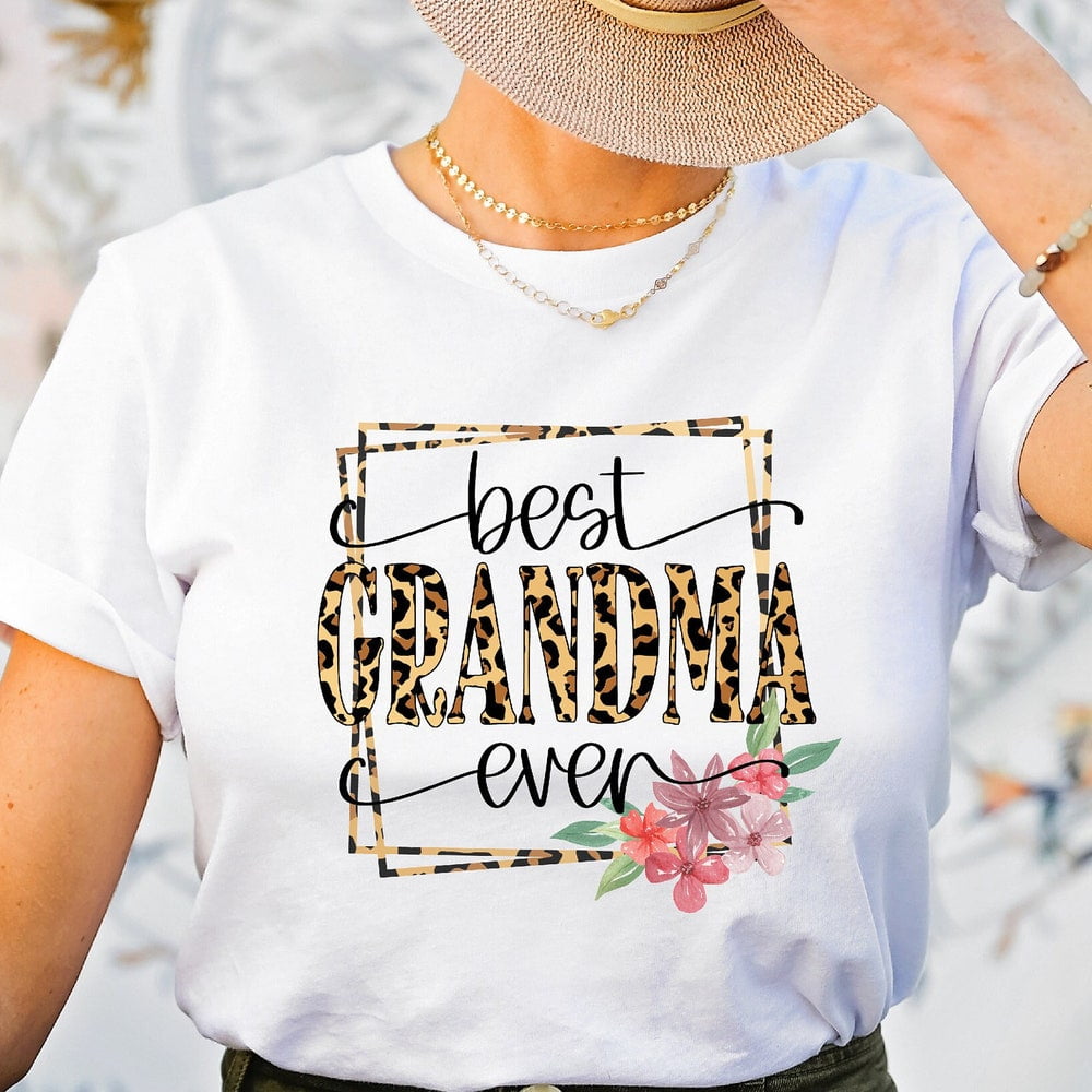 Best Grandma Ever Shirt, Mothers Day Gift Tee, Best Nana Ever Shirt, Best Mini Shirt, Mothers ...