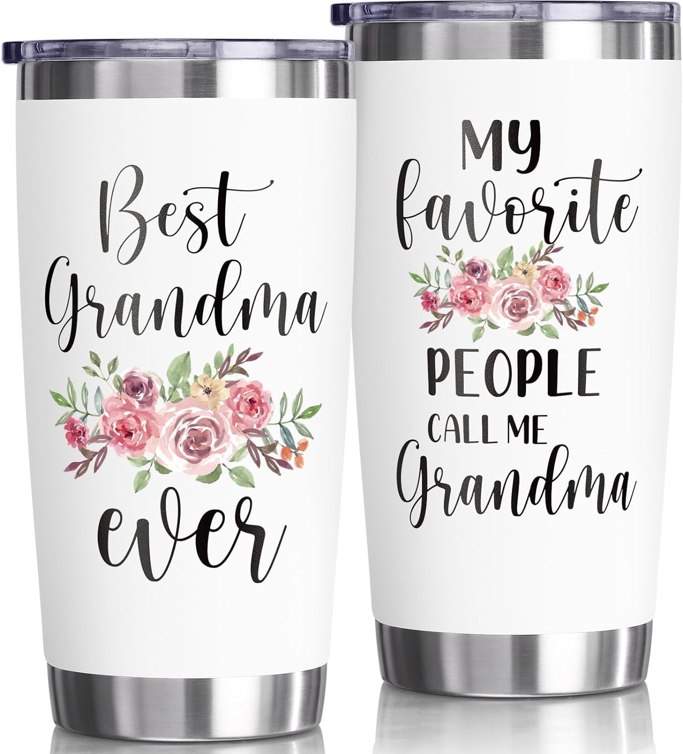 Best Grandma Gifts - 20 OZ Tumbler Mothers Day Gifts for Grandma ...
