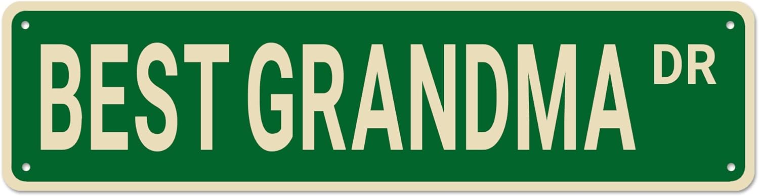 Best Grandma Street Signs, Grandma Decor Grandma Sign Grandma Gift ...
