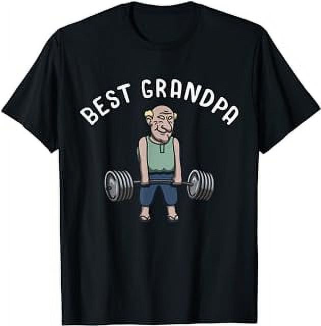 Best Grandpa Bodybuilding Fitness Enthusiast Bodybuilder T-Shirt ...
