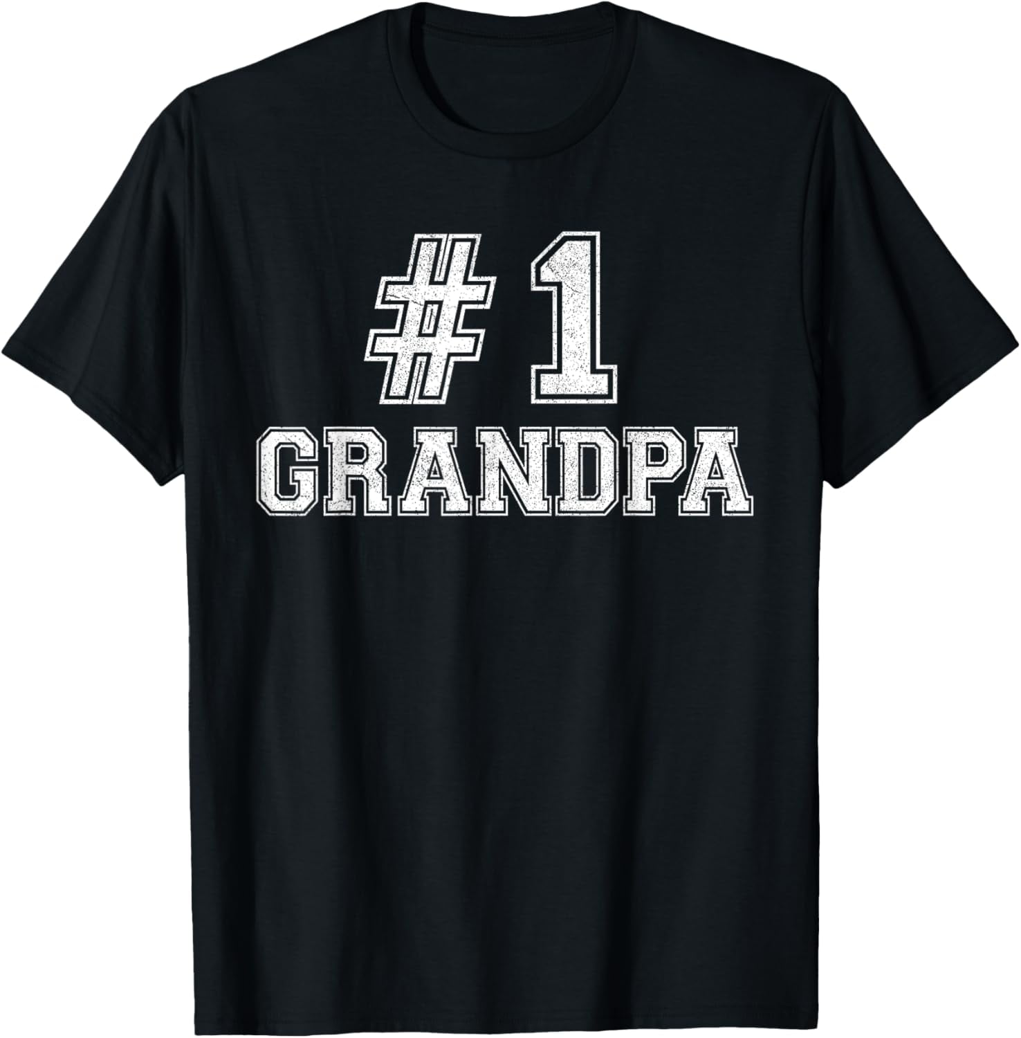 Best Grandpa For Men Number One Grandpa T-Shirt - Walmart.com