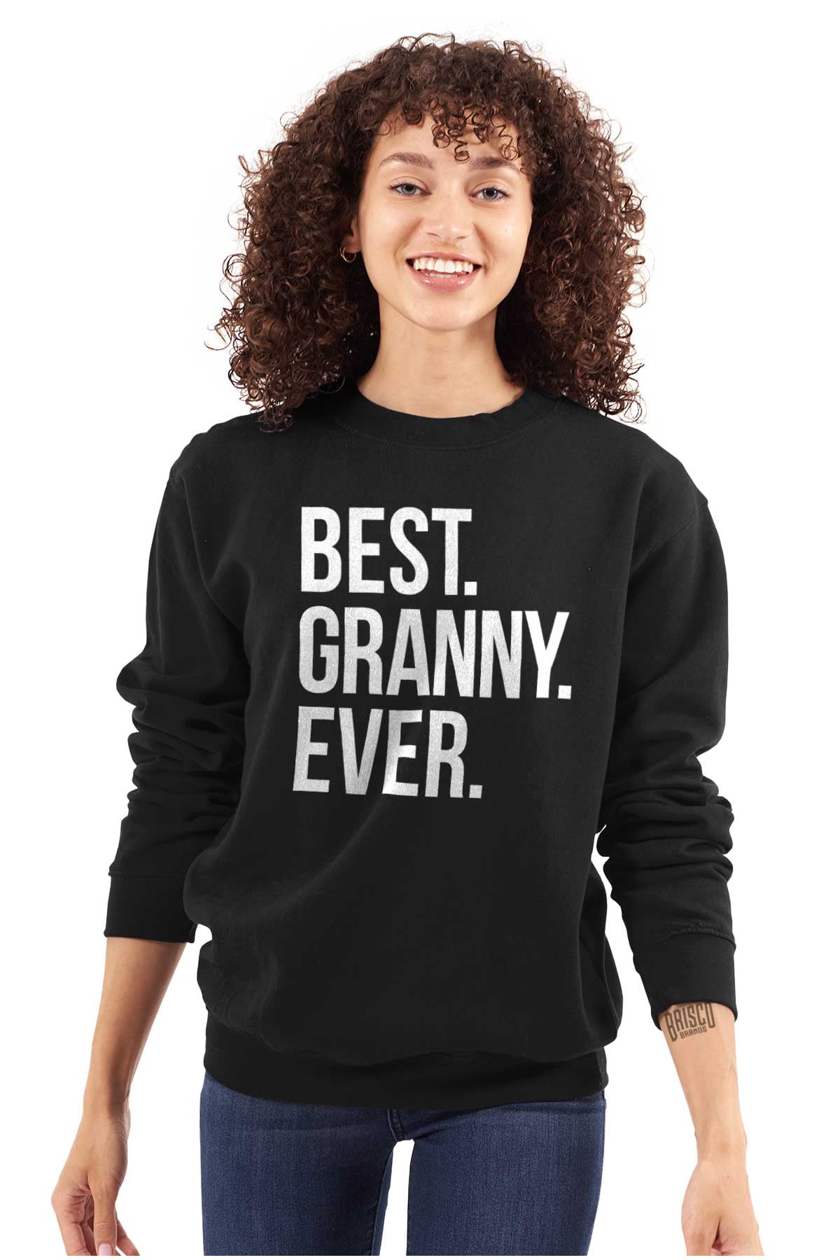 Best Granny Ever Grandma Grams Mother Women Plus Size Sweatshirt Brisco ...