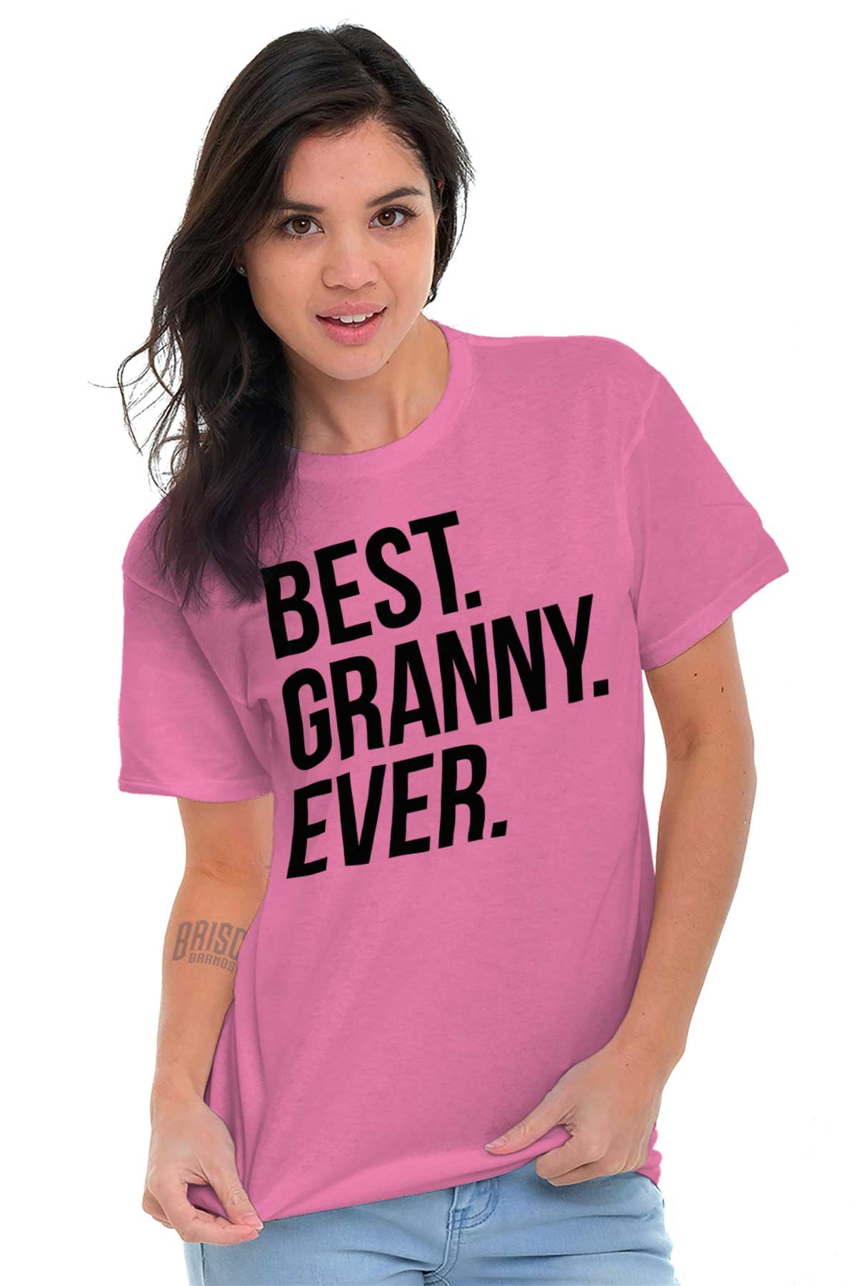 Best Granny Ever Grandma Grams Mother Women Plus Size Graphic Tee Tees ...