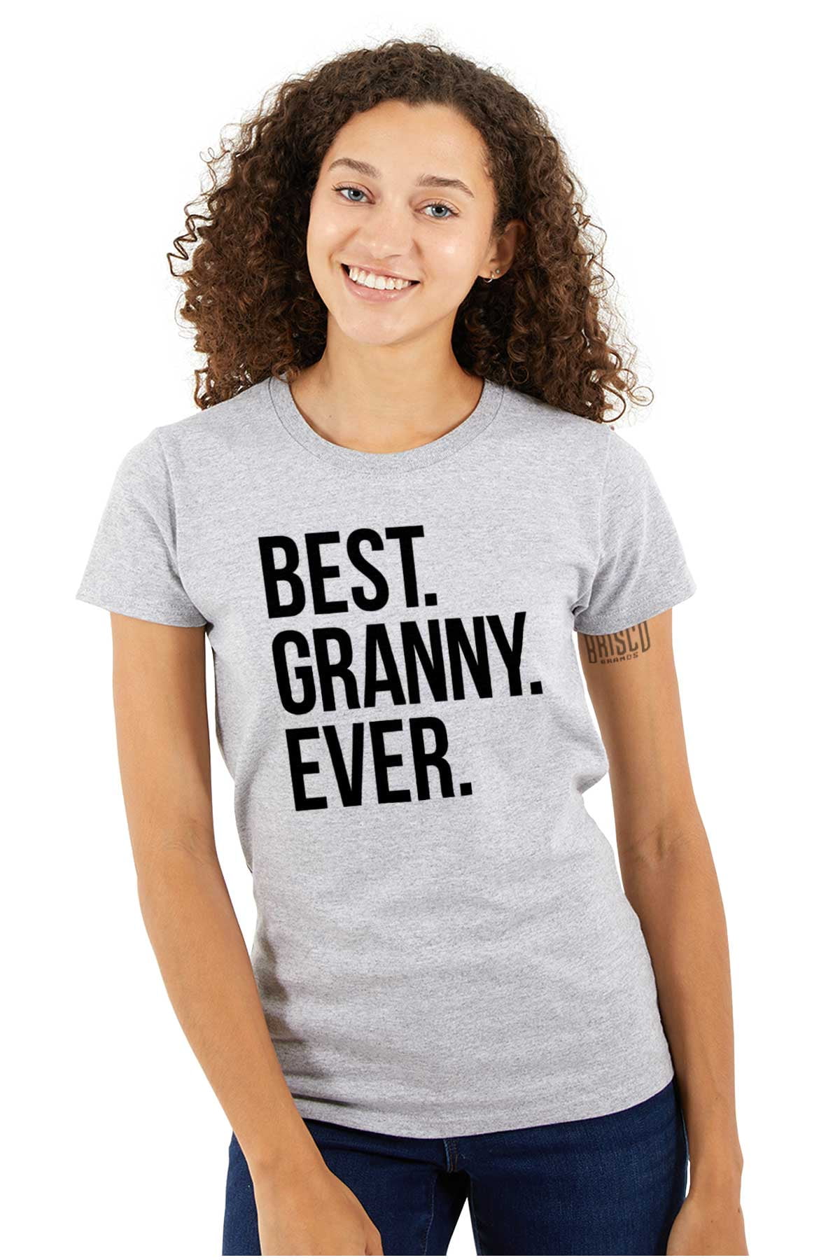 Best Granny Ever Grandma Grams Mother Women's T Shirt Ladies Tee Brisco Brands X - Walmart.com