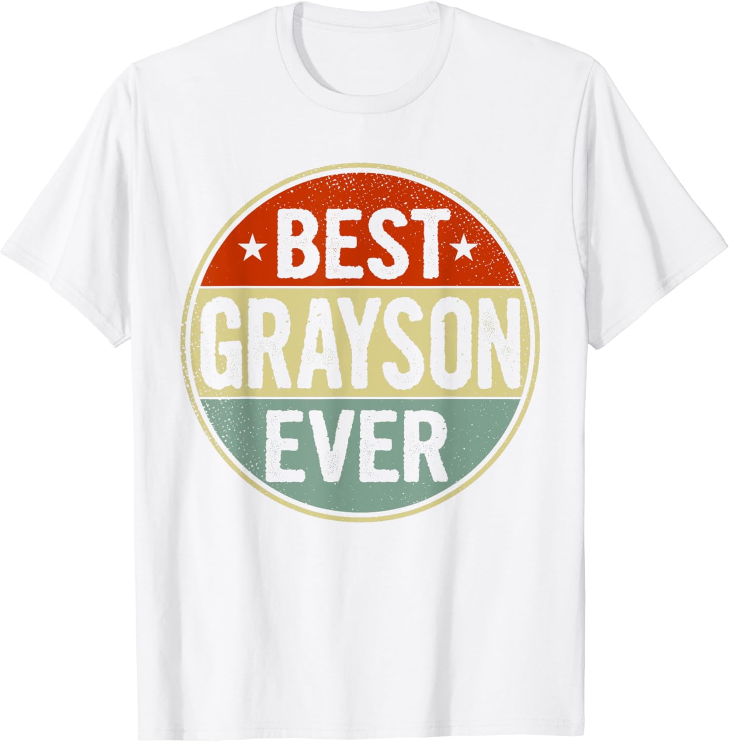 Best Grayson Ever Retro Style Cool Birthday Gift for Grayson T-Shirt ...