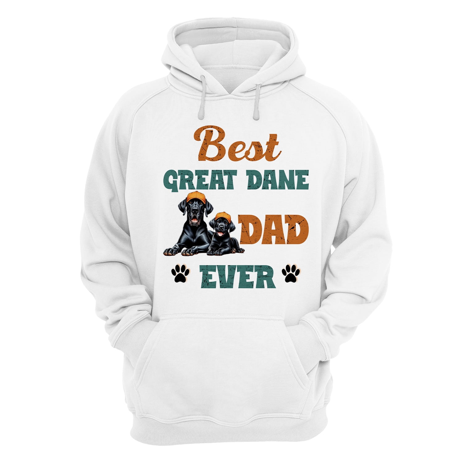 Best Great Dane Dad Ever Happy Father's Day Hoodie Unisex Merch Hoodies ...