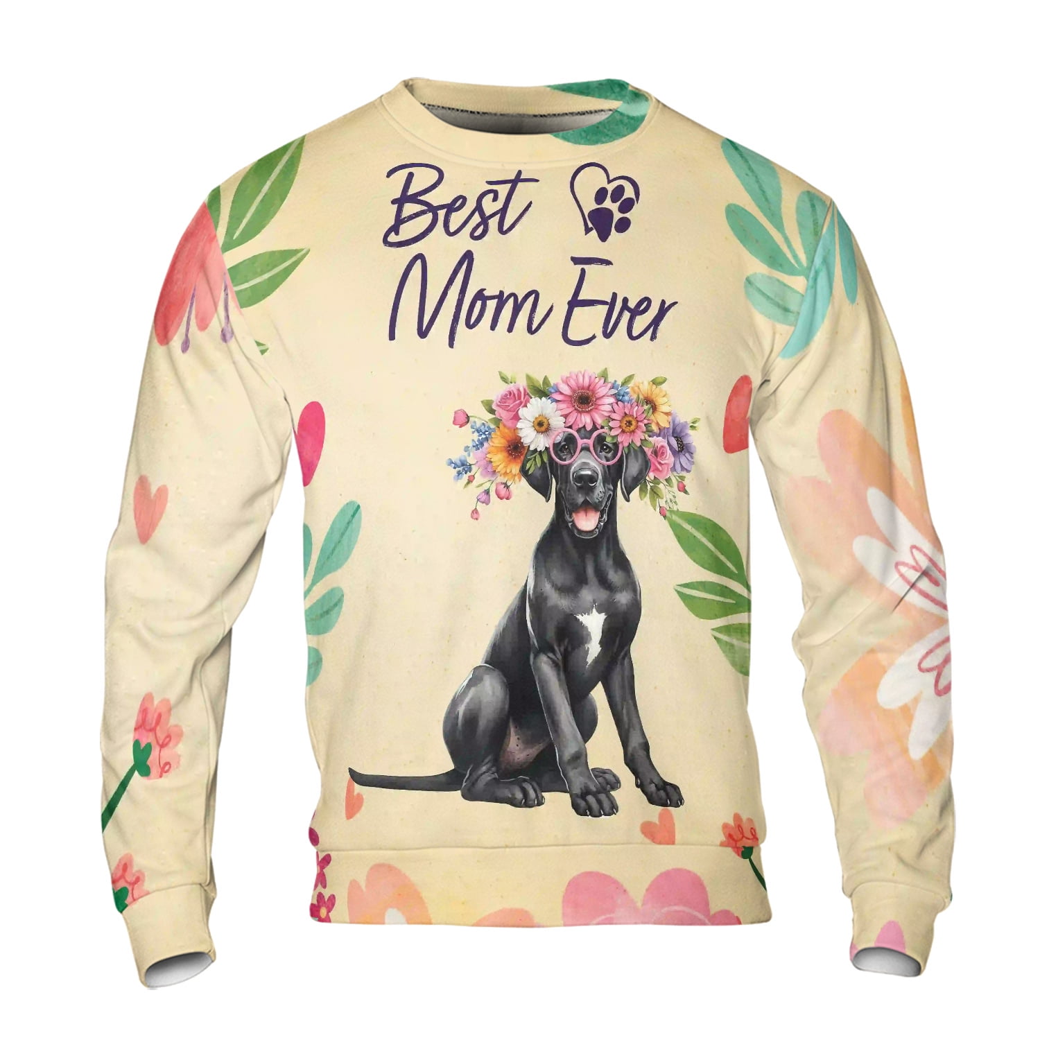 Best Great Dane Mom Ever Happy Mother's Day All Over Print 3D ...