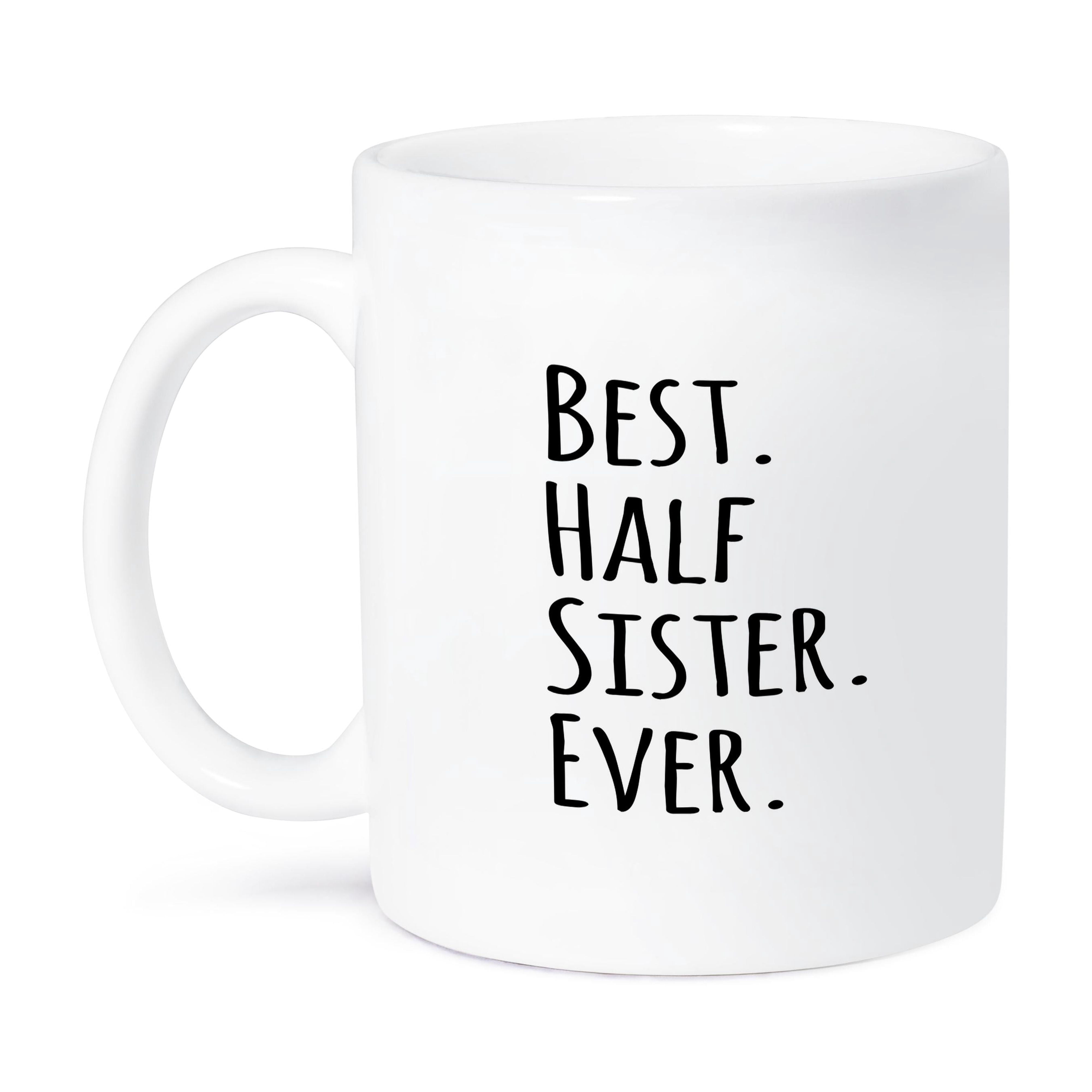 3dRose, Best Half Sister Ever - Family and relatives gifts for half ...