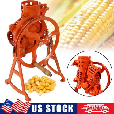 INTSUPERMAI Hand Crank Corn Sheller Manual Maize Sheller Corn Threshing Machine - Walmart.com