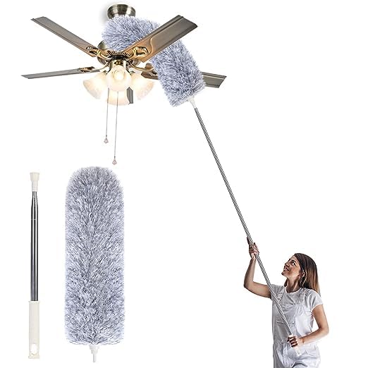 Best Home Cleaning Bendable Extendable Fan Cleaning Duster with Up to ...