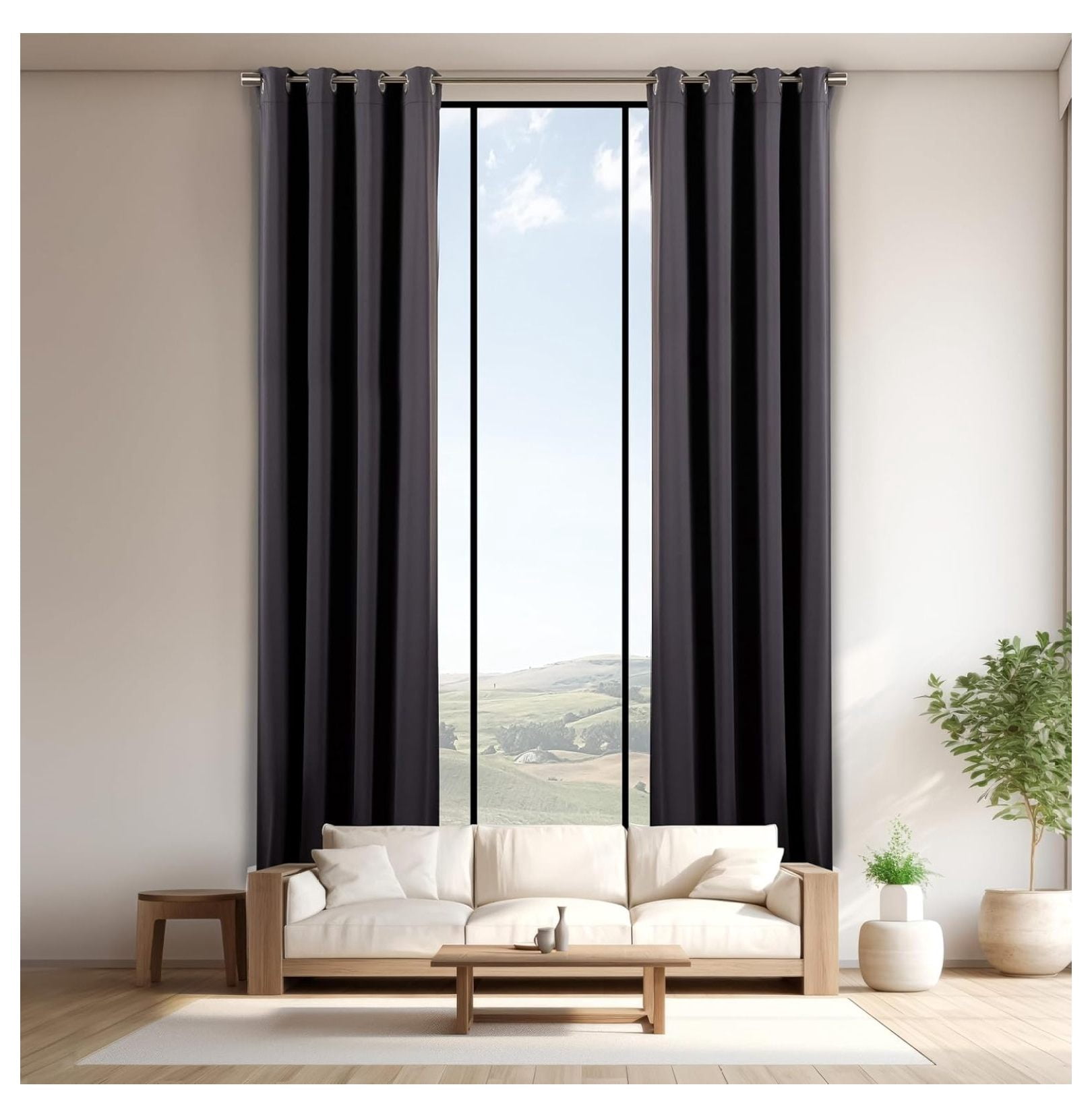 Best Home Fashion Extra Long 14 FT Blackout Curtain, Antique Bronze ...