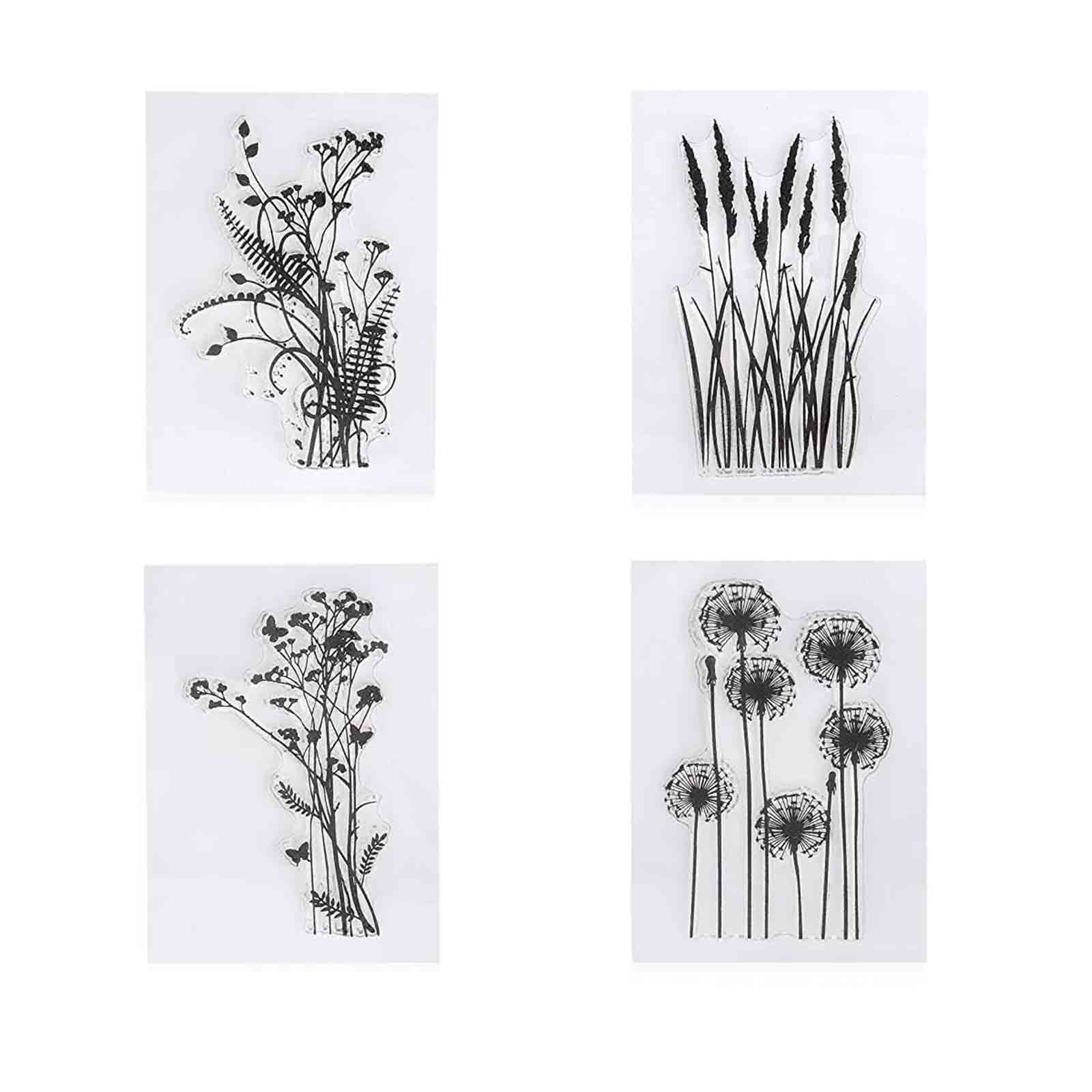 Best Hot Sale! Gheawn Clear Stamps for Card Making Diy Silicone Clear ...