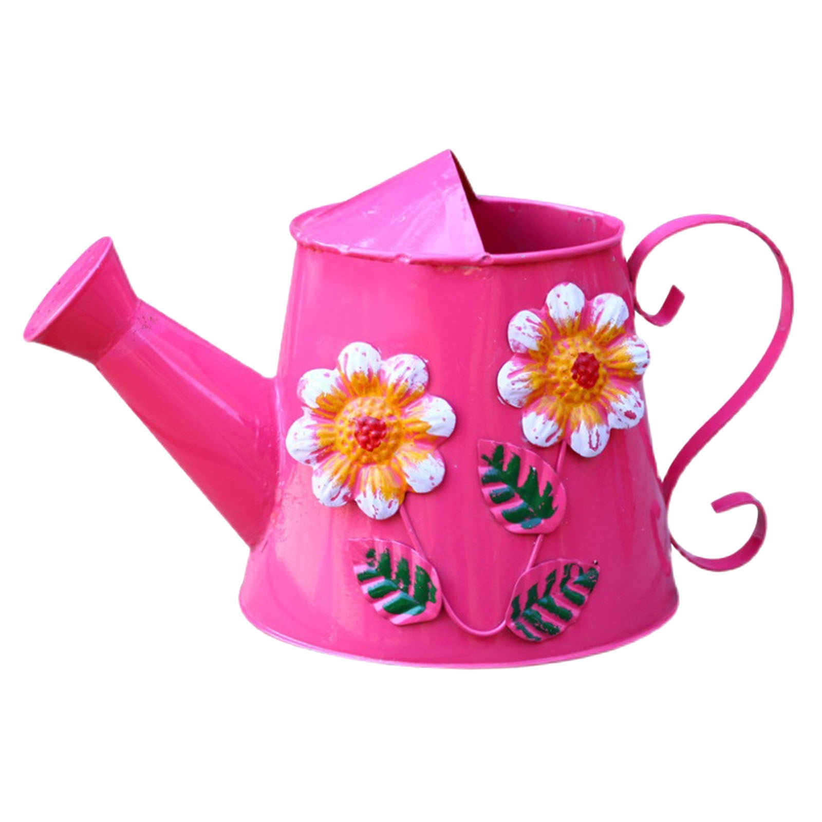 Best Hot Sale! Retro Tin Large Capacity Watering Can Red, Vintage Metal ...