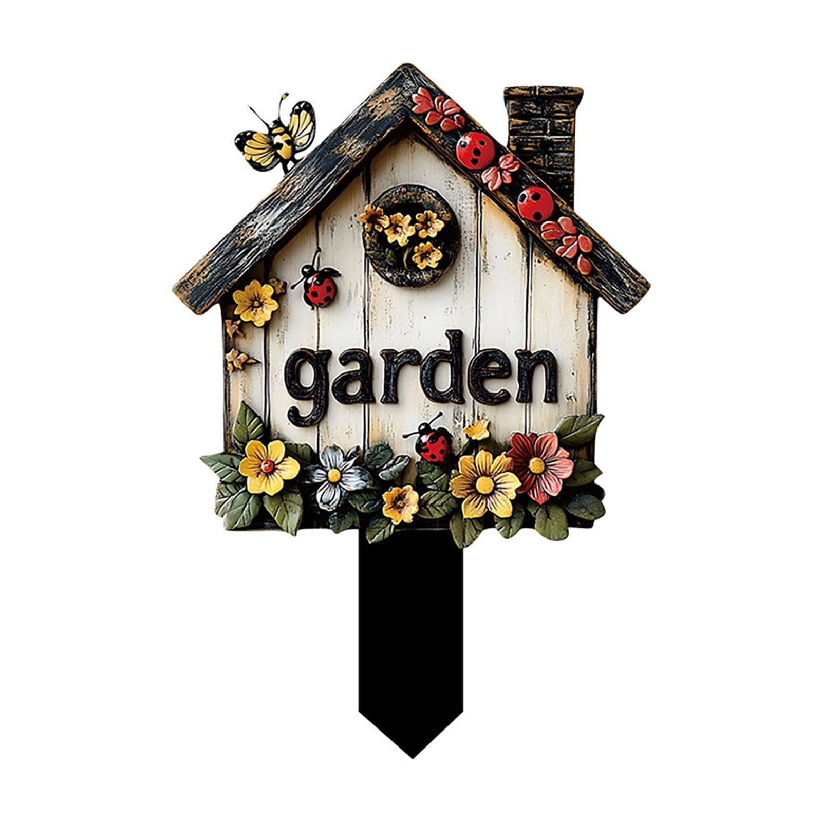 Hot Sale! Wooden Garden Welcome Sign Stake For Home Garden Outdoor ...