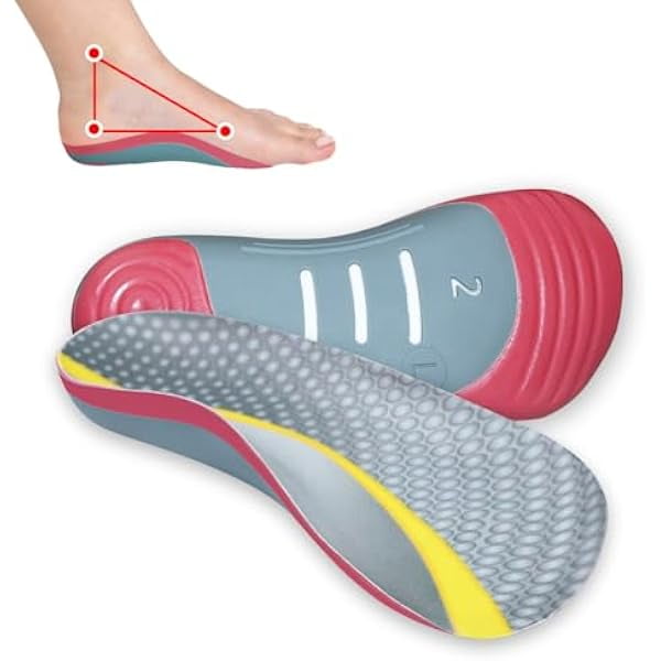 Best Insole for Standing All Day Men and Women Heel Arch Support high ...