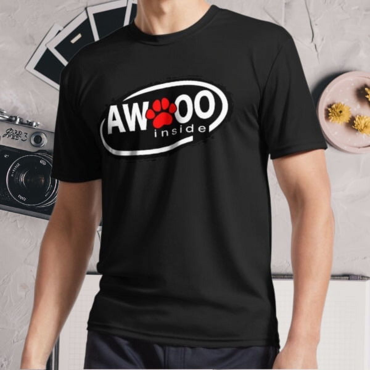 Best Item Awoo inside Active T-Shirt Funny Logo Tee Size S to 5XL ...