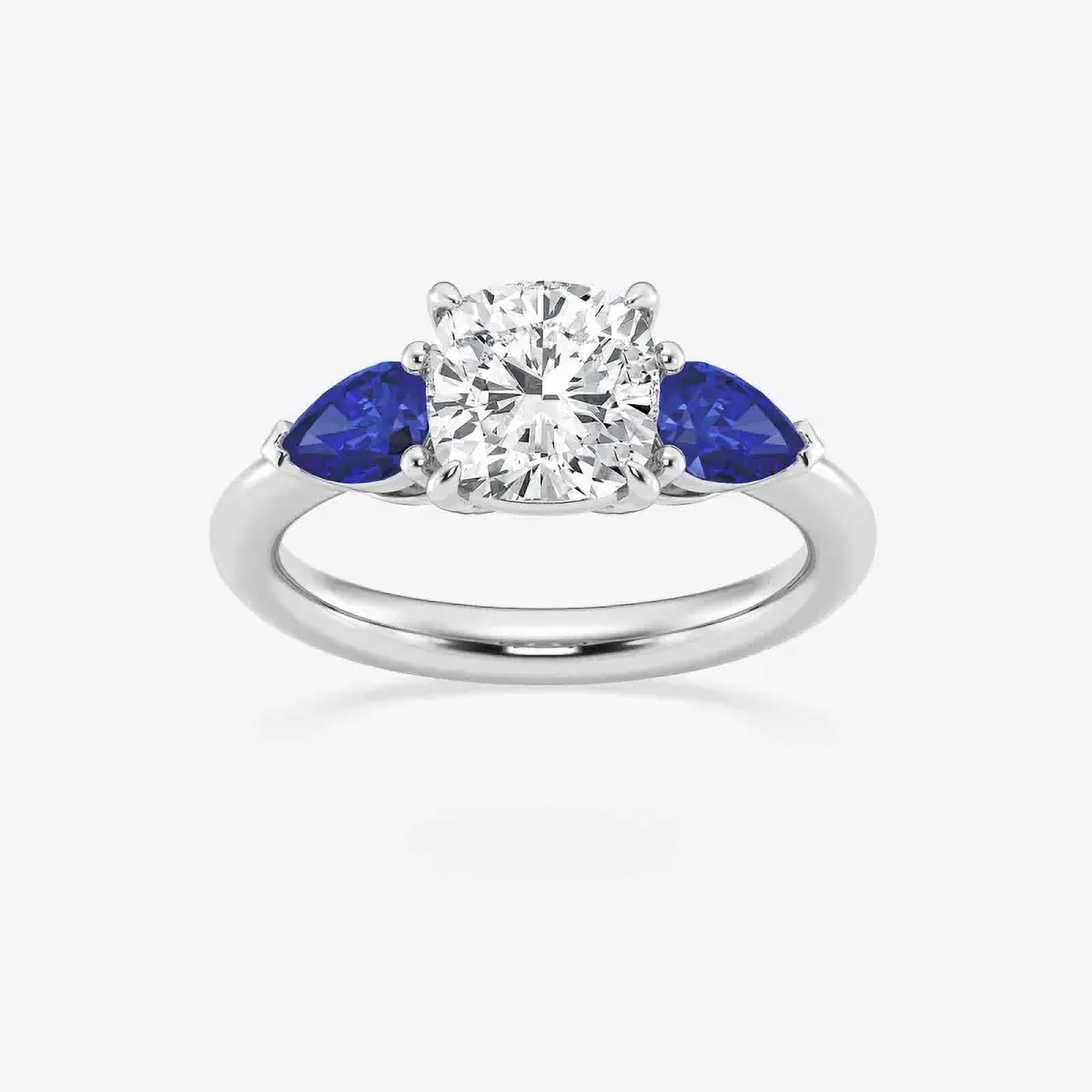 Best Jewel Engagement Wedding Ring with Three Stone Design - 1.5 Ct ...