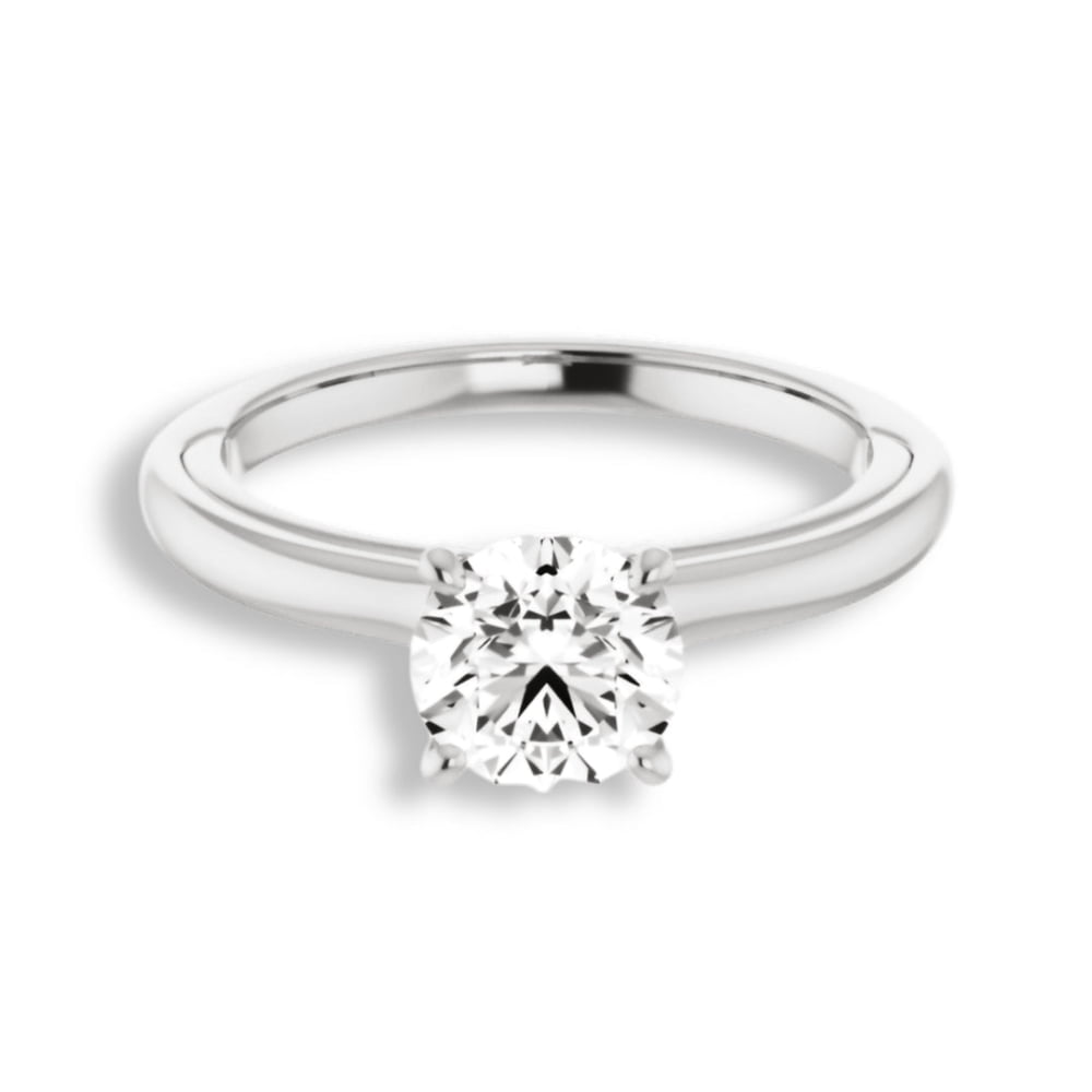 Best Jewel Round Cut Brilliant 1.7 Ct Diamond Ring For Women's - 14K ...