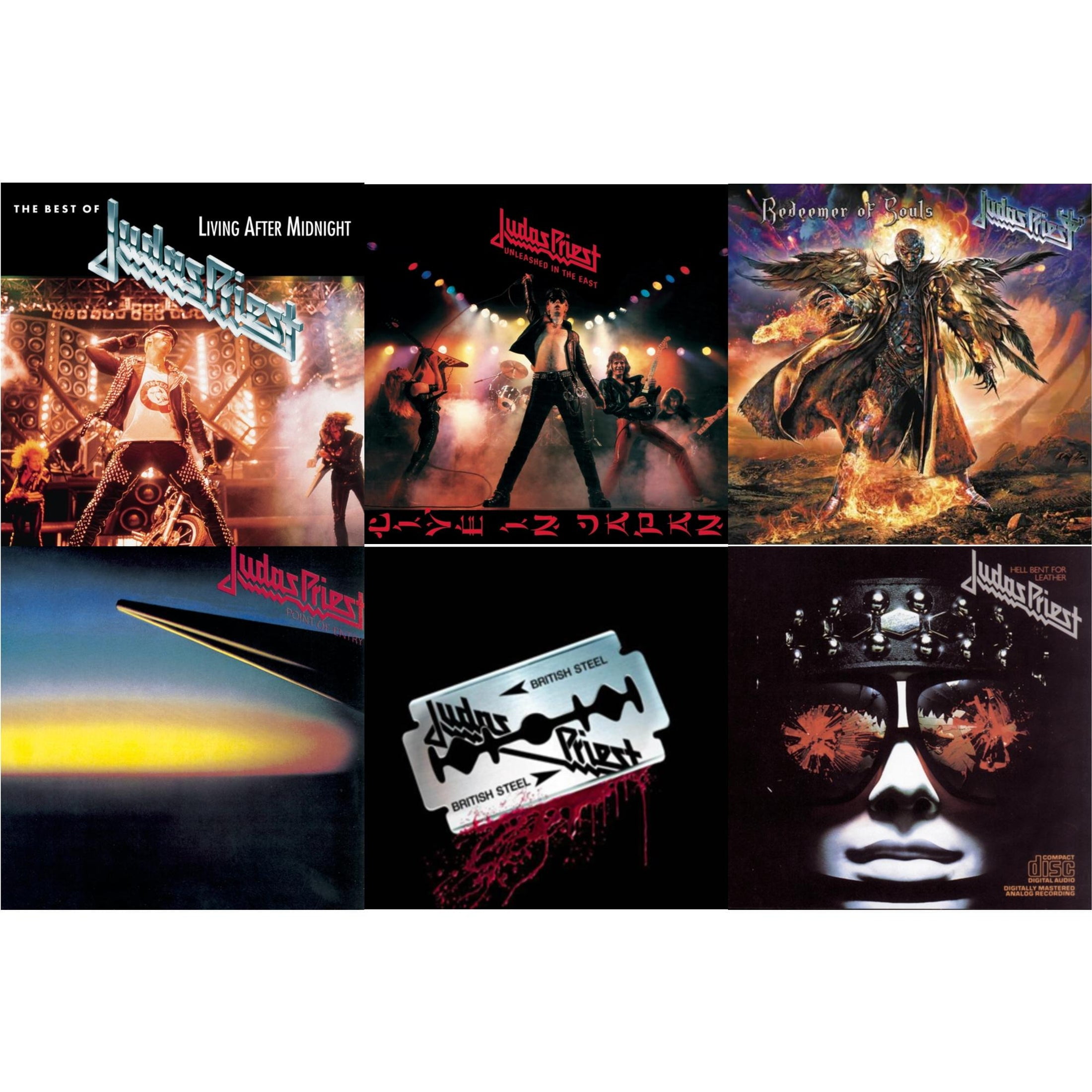Best Of Judas Priest: Living After Midnight & Unleashed In The East ...