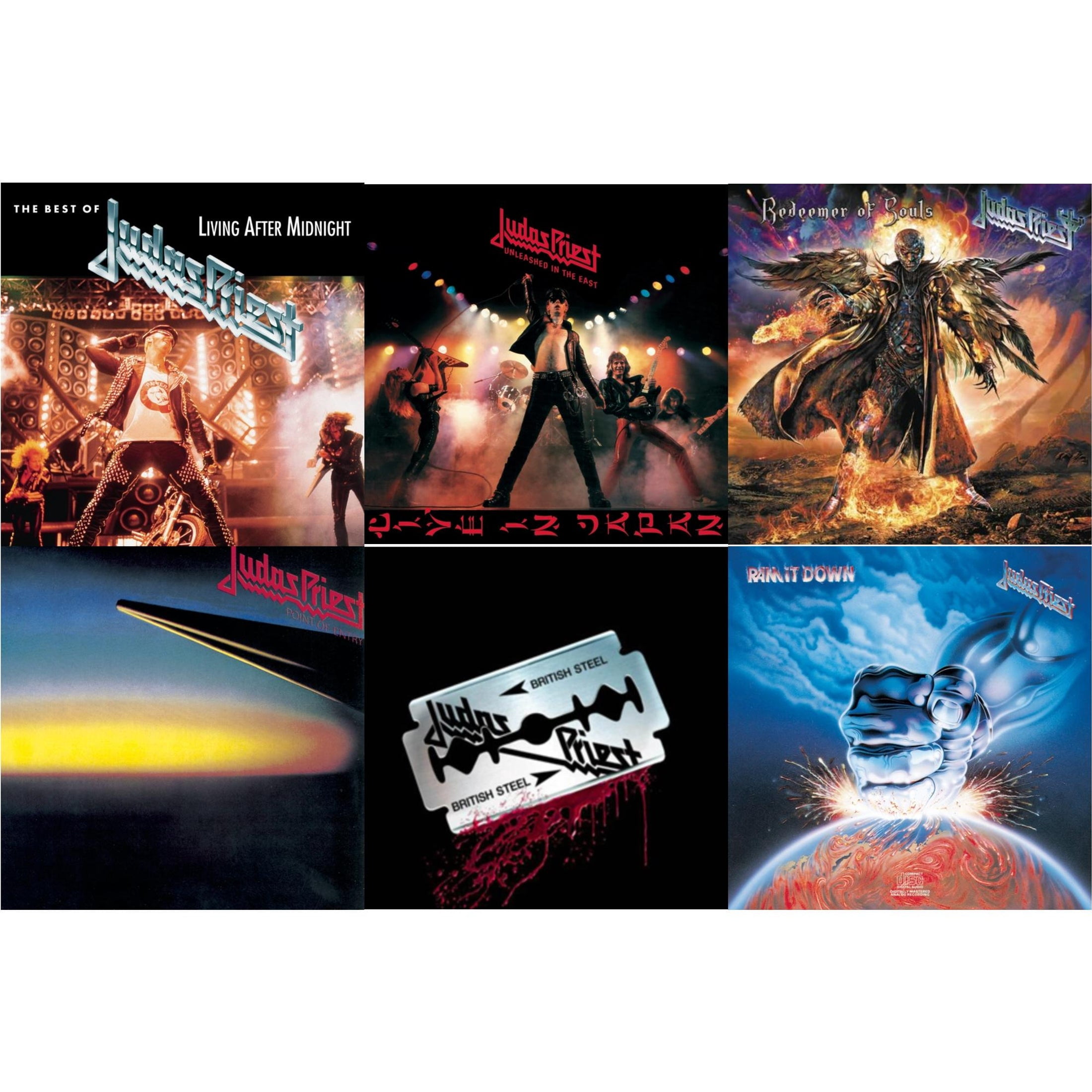 Best Of Judas Priest: Living After Midnight & Unleashed In The East ...