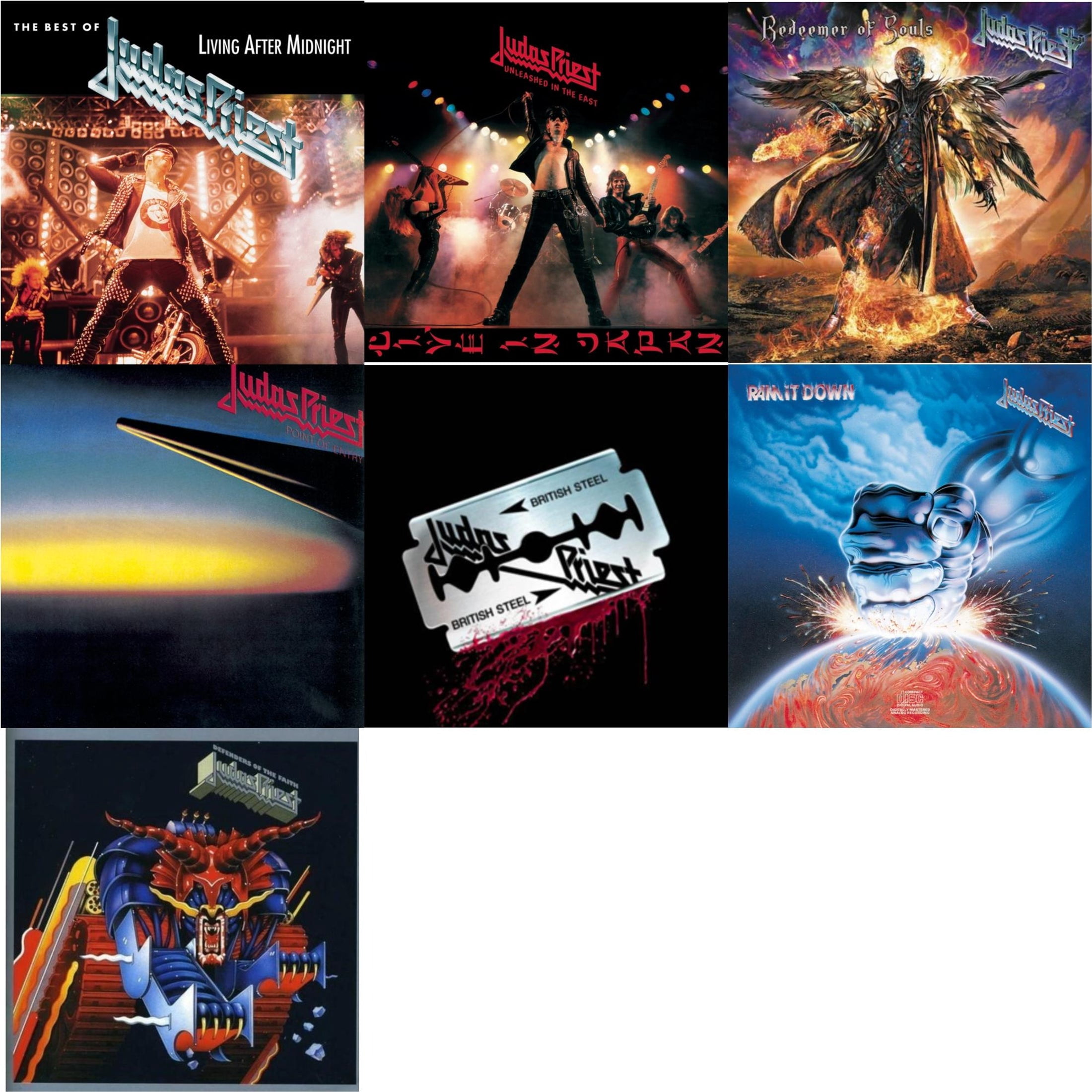 Best Of Judas Priest: Living After Midnight & Unleashed In The East ...