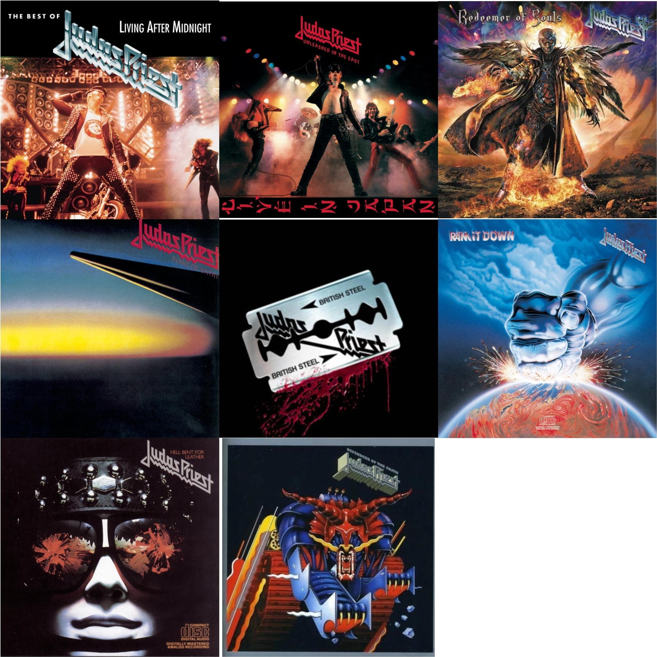 Best Of Judas Priest: Living After Midnight & Unleashed In The East ...