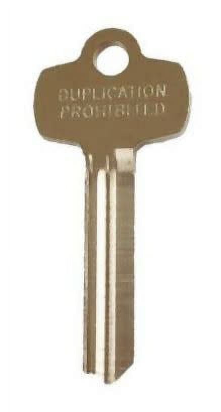 Best Key Blank,Standard,E Keyway,1/2in. 1A1E1KS473KS800 - Walmart.com
