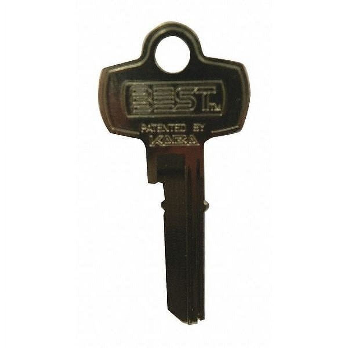 Best Key Blank, Type B2,Brass 1AK1B217 - Walmart.com