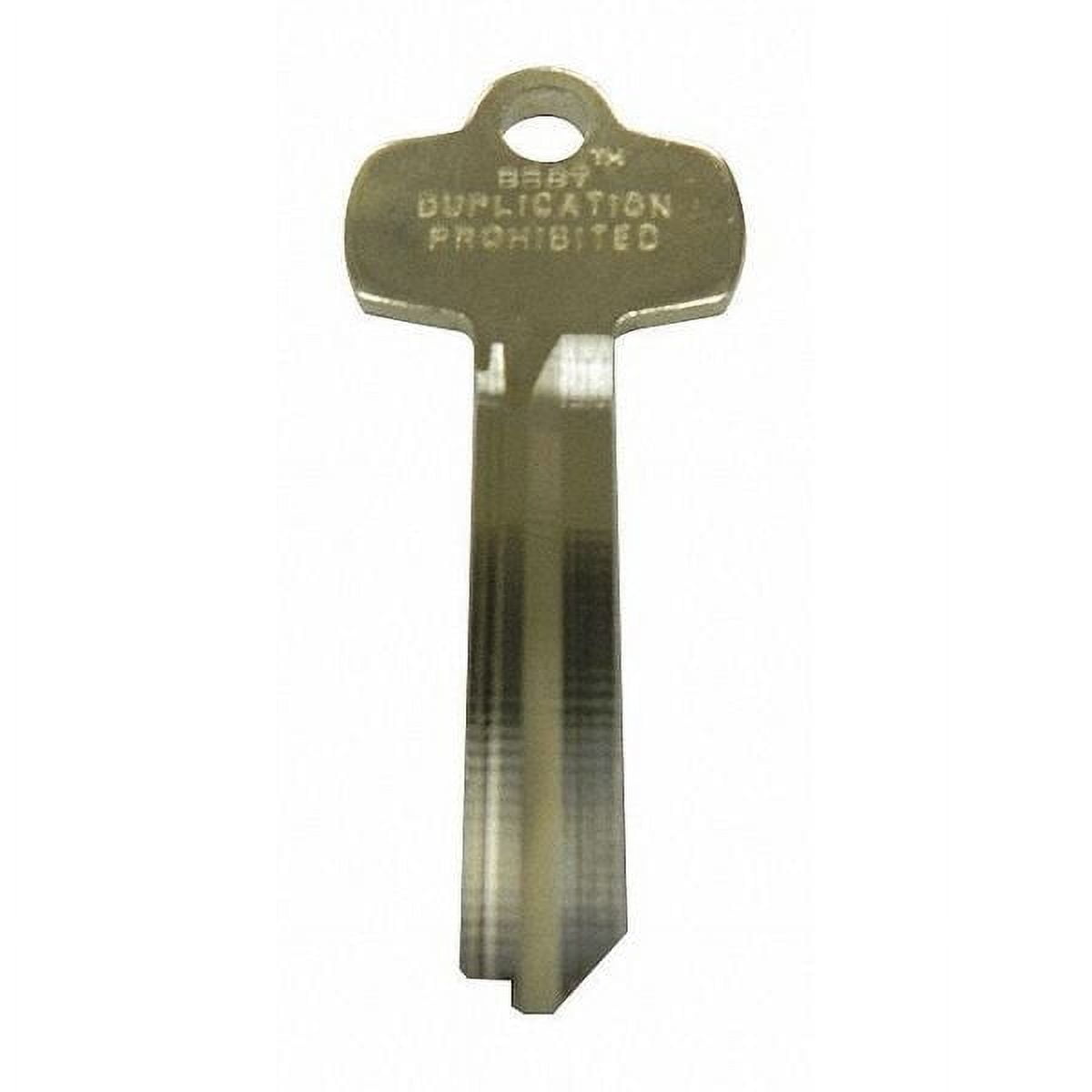 Best Key Blank, Type M,Brass 1A1M1KS208KS800NKW - Walmart.com